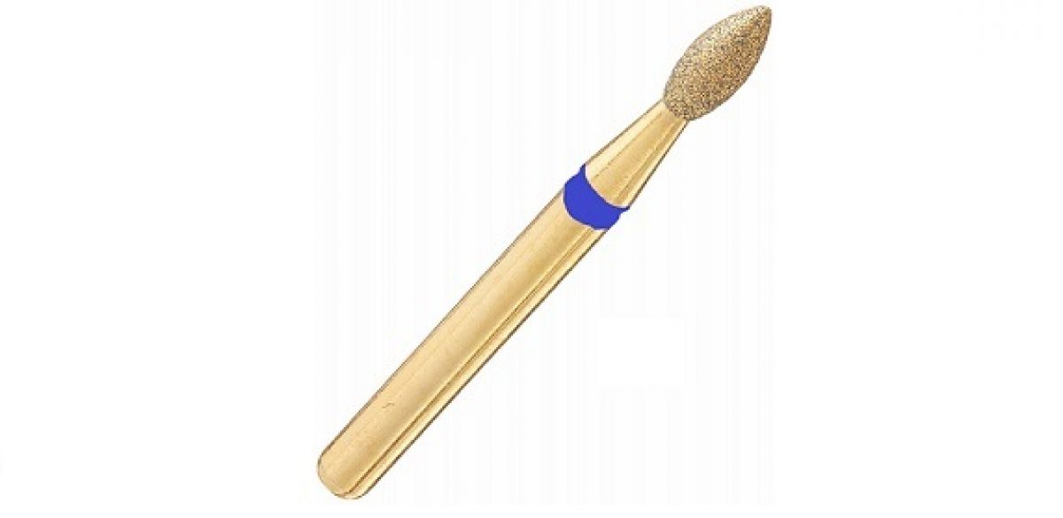 Diamond “Rugby Ball” Burs